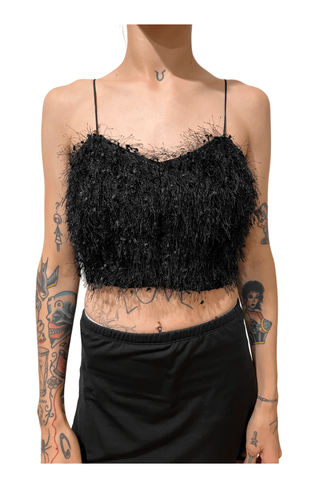 Black Feather Look Bralette Perth | Hurly-Burly