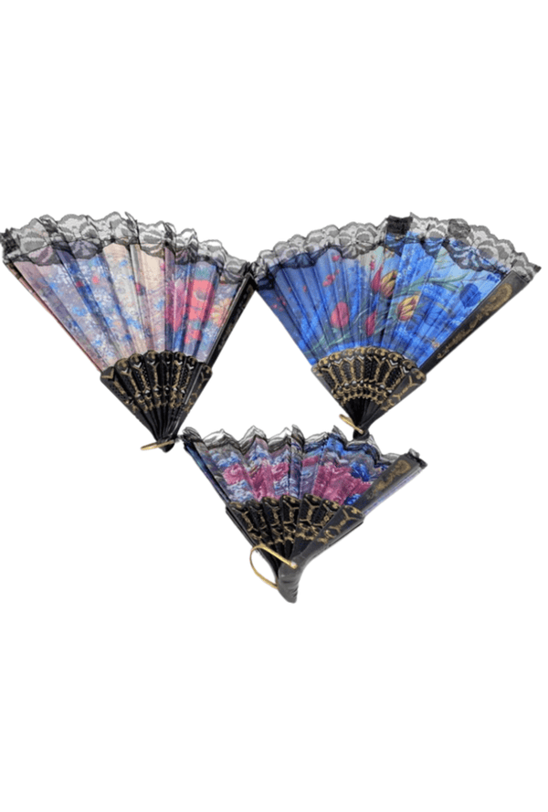 Floral Lace Fan Perth | Hurly-Burly