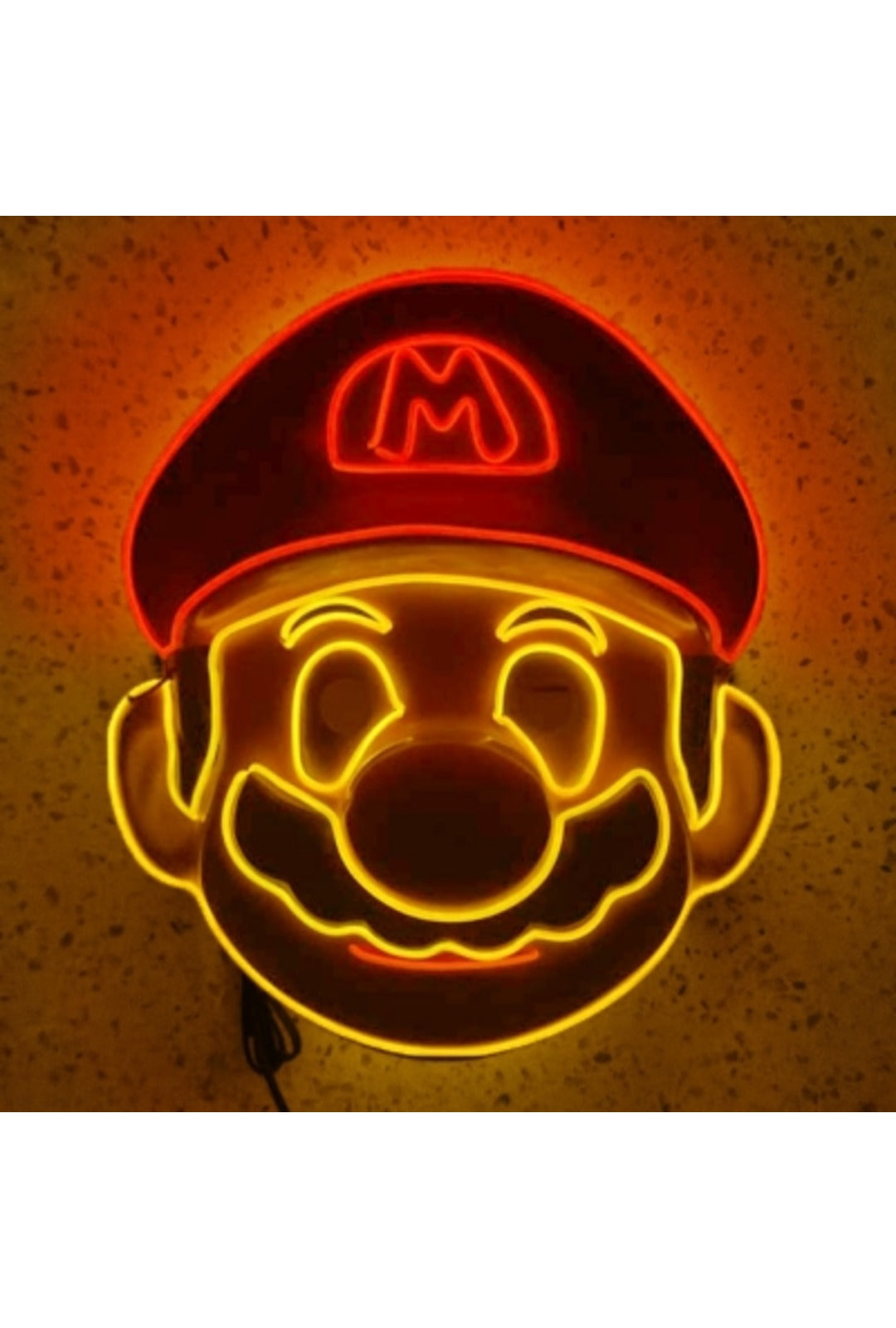 Mario LED Mask Perth | Hurly-Burly