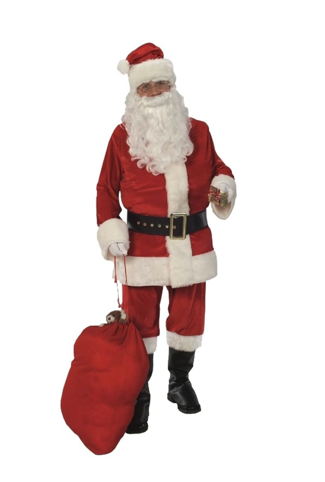 Deluxe Velvet Santa Claus Costume Perth | Hurly-Burly