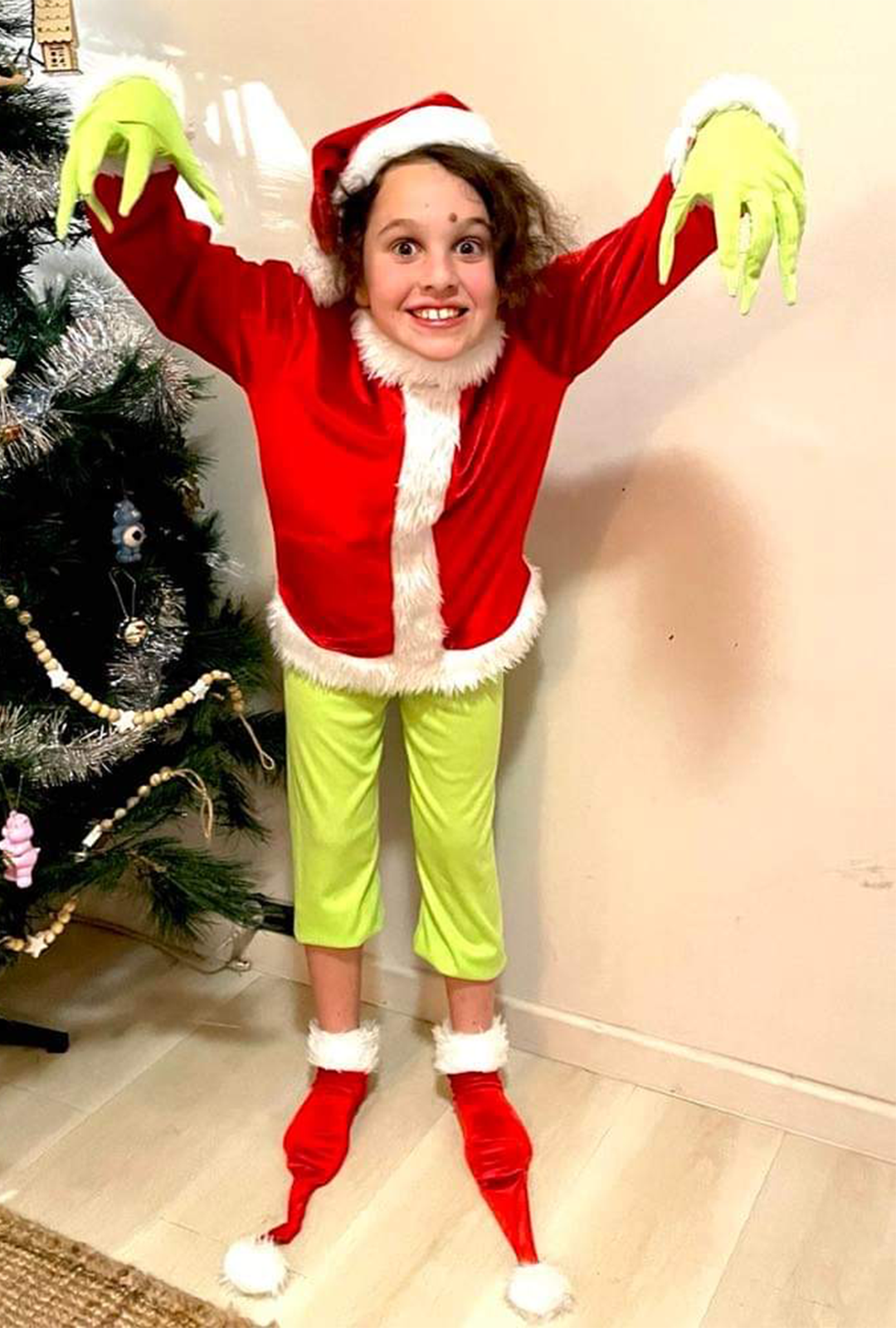 Kids Grinch Christmas Costume Perth | Hurly-Burly