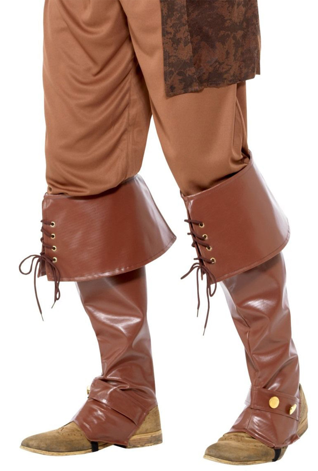 Deluxe Pirate Brown Bootcovers | Hurly Burly – Hurly-Burly