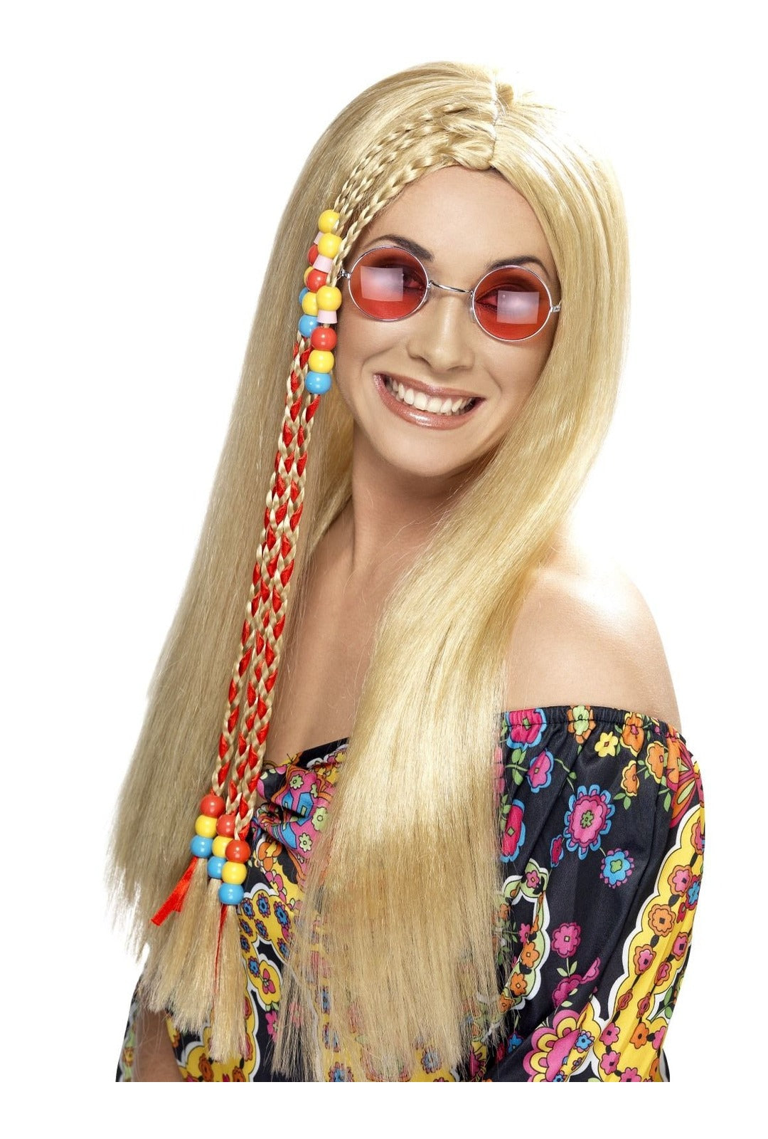 Blonde Hippy Party Wig Perth | Hurly-Burly