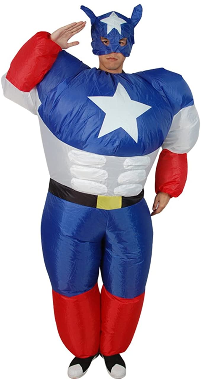 Inflatable Captain America Perth | Hurly Burly – Hurly-Burly
