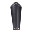 Black Leather Roman Wrist Gauntlets Perth | Hurly Burly – Hurly-Burly