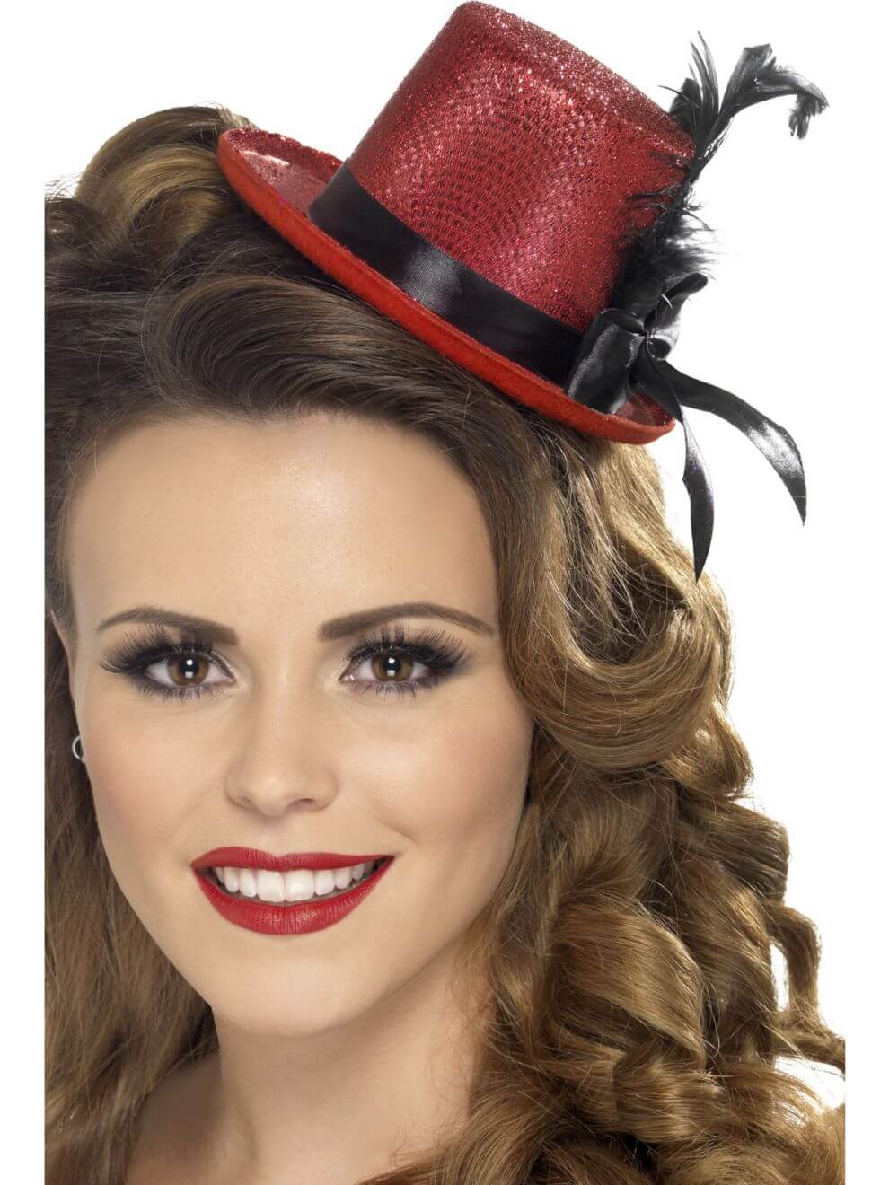 Red Mini Top Hat – Hurly-Burly