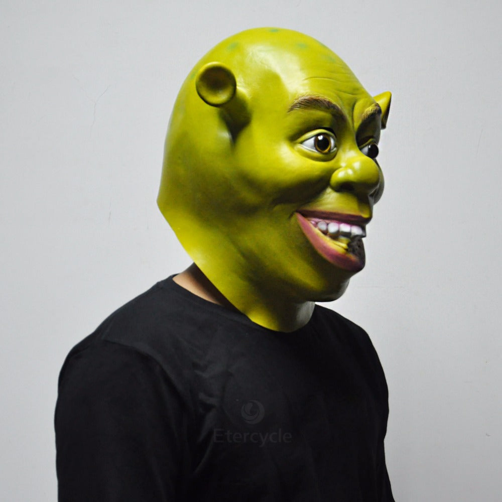 Full Head Shrek Mask Perth | Hurly Burly - Hurly-Burly