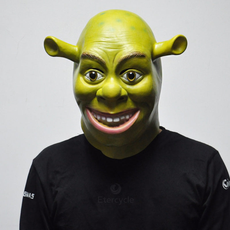 Full Head Shrek Mask Perth | Hurly Burly - Hurly-Burly