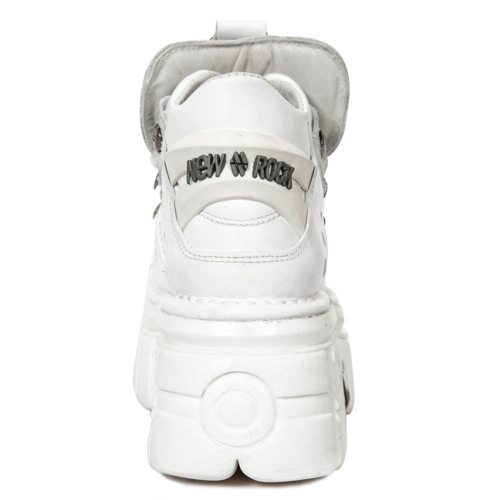 M.106-S53 New Rock White Platform Shoes Australia | Hurly Burly – Hurly ...