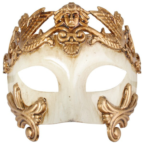 Gold Men's Roman Mask Perth | Hurly Burly - Hurly-Burly