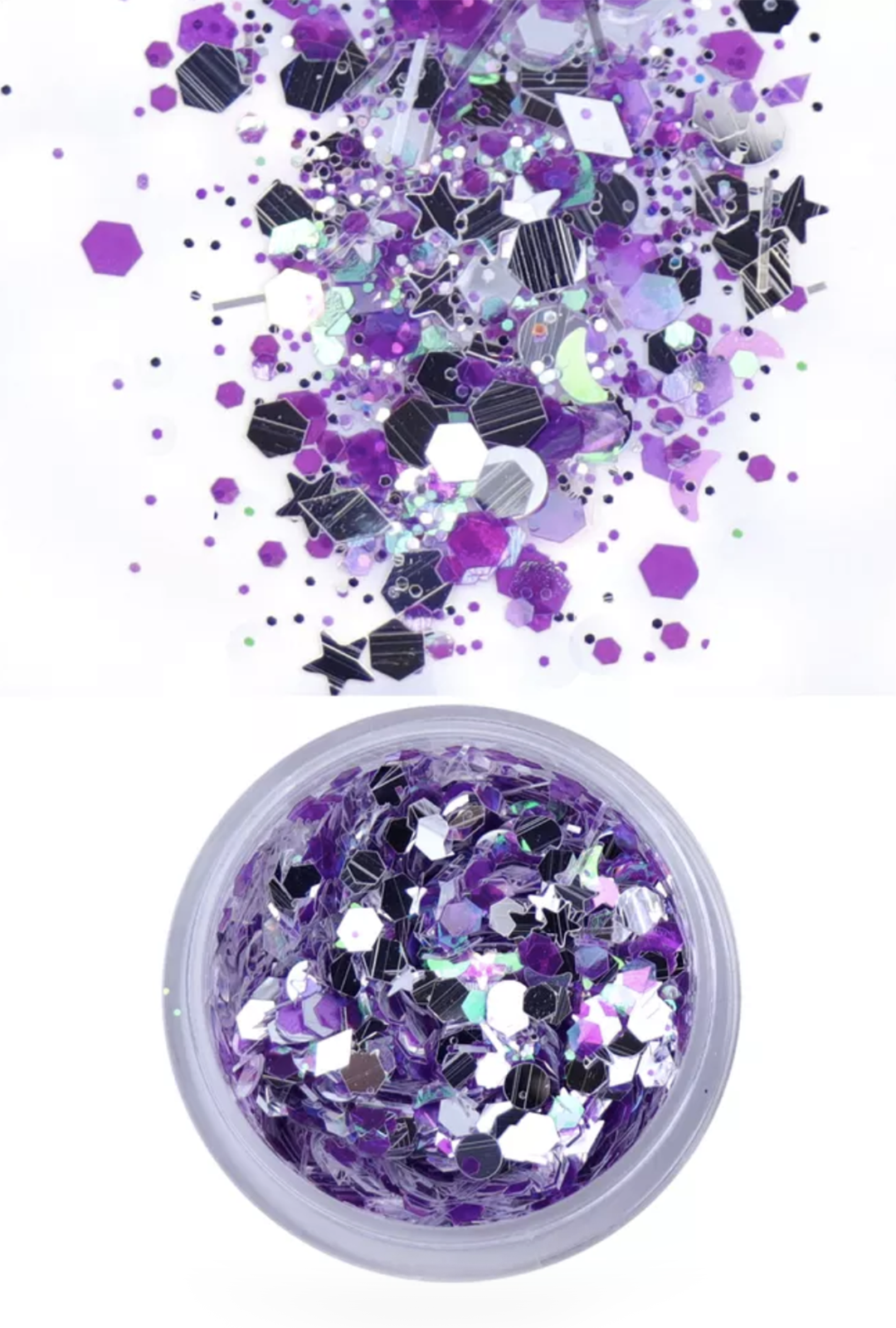 UV Iridescent Purple Glitter Perth | Hurly-Burly