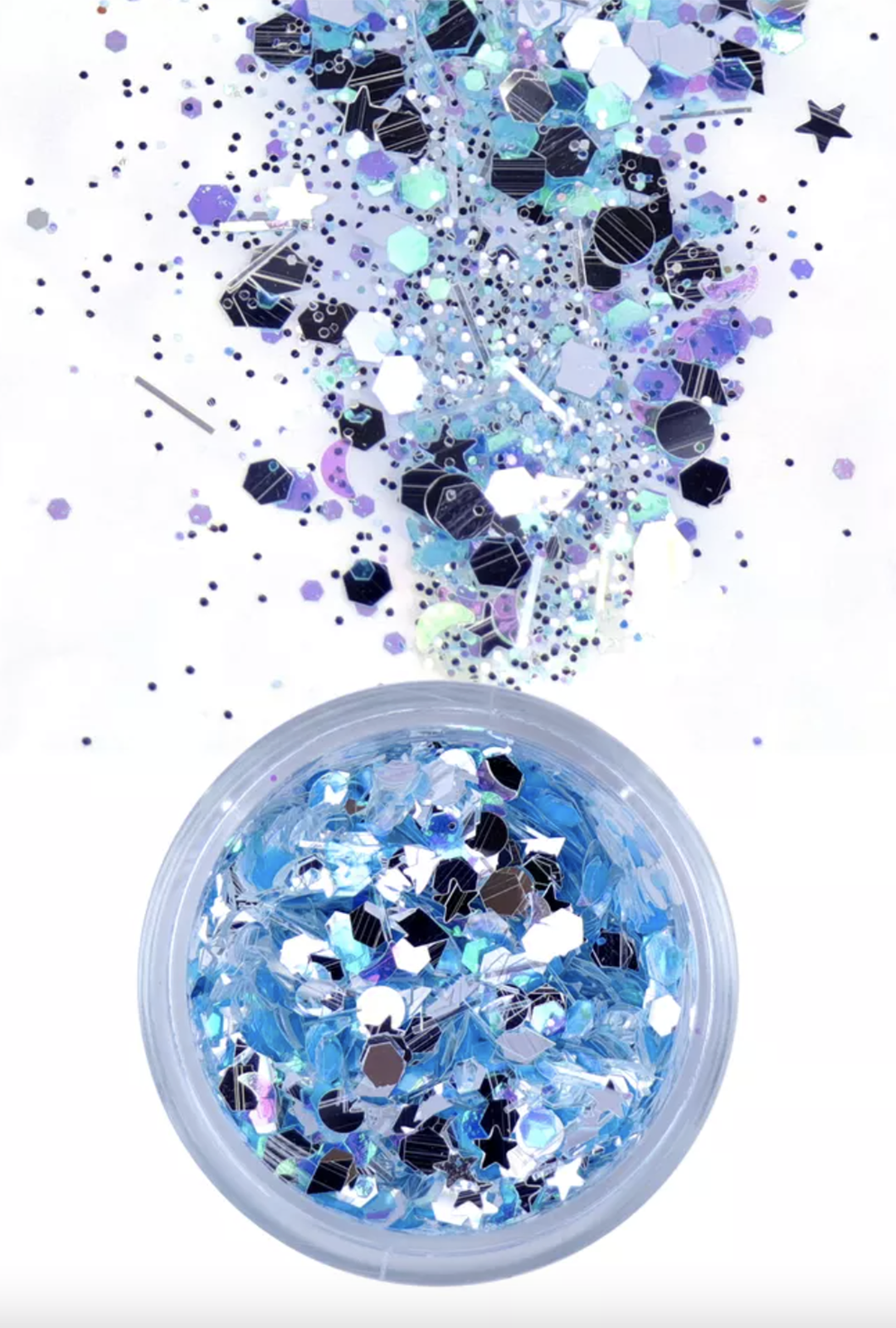 UV Iridescent Blue Glitter Perth | Hurly-Burly