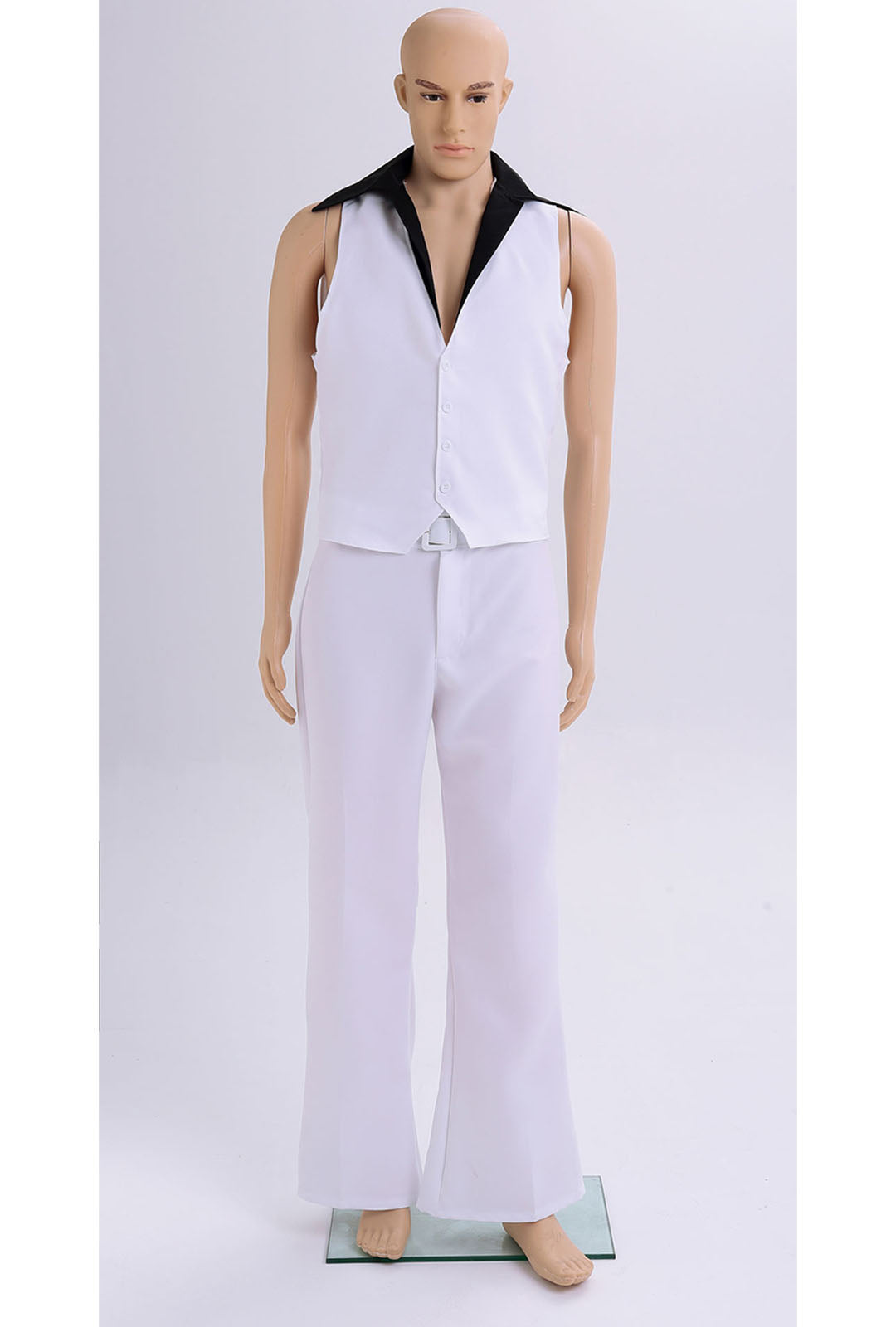 1970s White Boogie Fever Costume Perth | Hurly-Burly