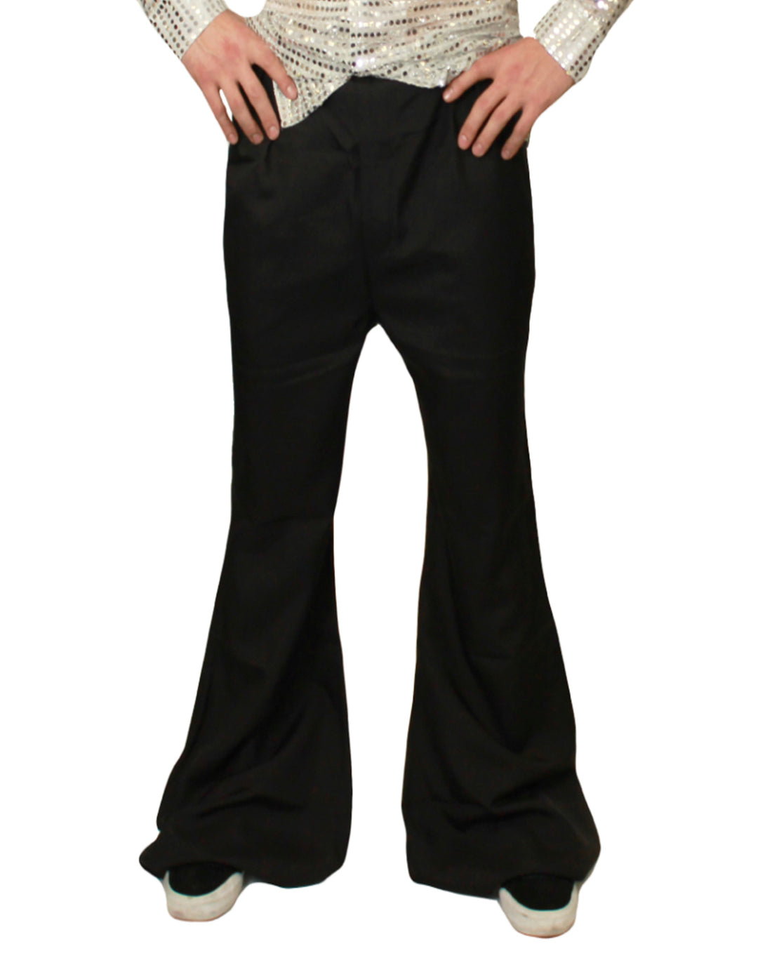 Mens Black Flared Disco Pants Perth | Hurly Burly – Hurly-Burly