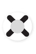 Black and White Cross Contact Lenses Perth | Hurly Burly – Hurly-Burly