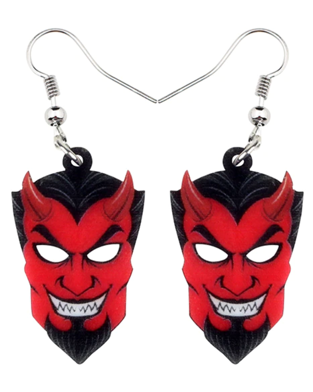 😈 Red Devil Dangle Earrings Perth | Hurly-Burly