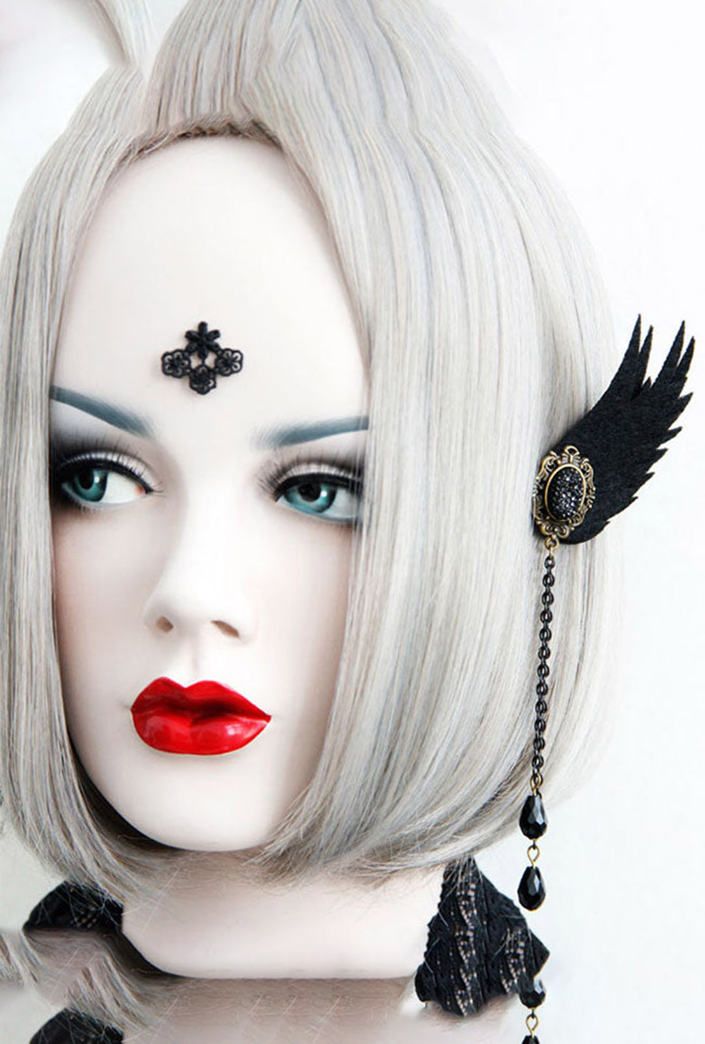 Gothic Winged Ear Cuffs Perth | Hurly-Burly