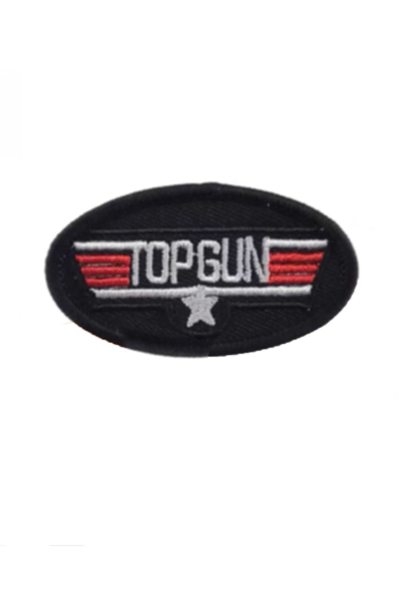 Top Gun Velcro Oval Patch Perth | Hurly-Burly